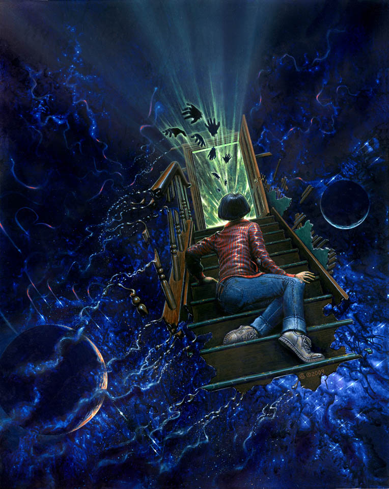 Dark Matter (original painting) » The River's Edge