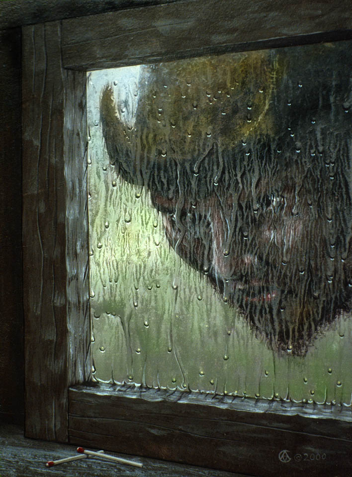 Goatman [colorized](medium-sized print) » The River's Edge