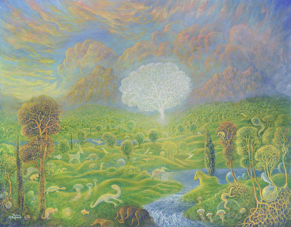 Day of Radiance (original painting) » The River's Edge