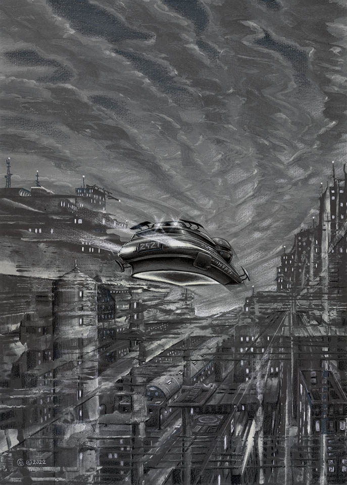 Patrol Hover (original drawing) » The River's Edge