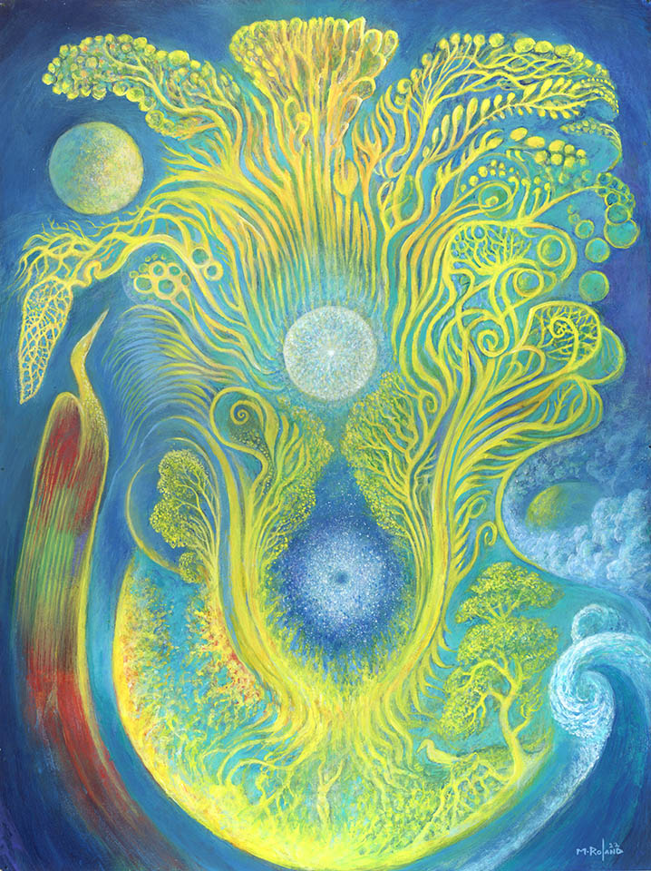 Tree of Life (original painting) » The River's Edge