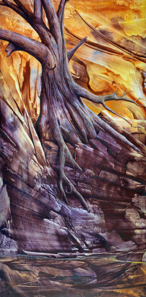 The Years (original painting) » The River's Edge