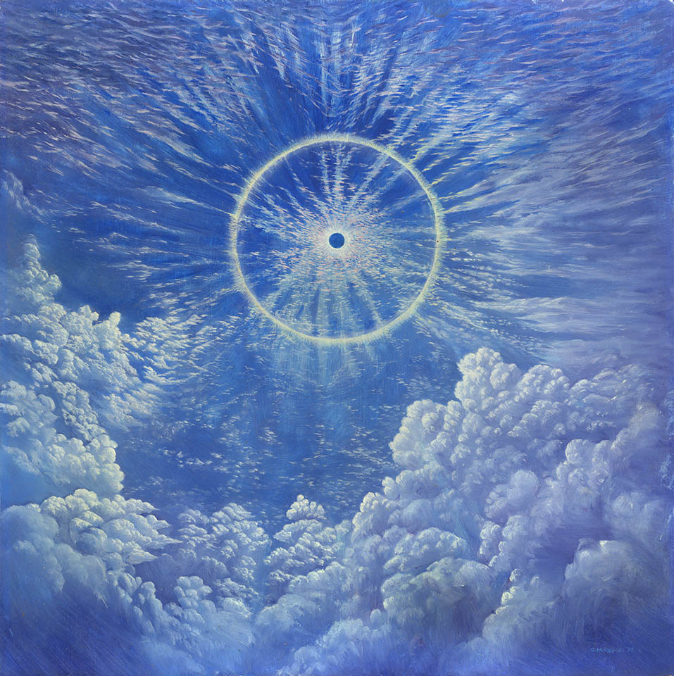 Eclipse (original painting) » The River's Edge